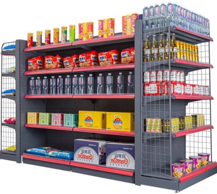 End Bays 2.2m High with 400mm Base – Retail End Bay Shelving UK | Shop ...